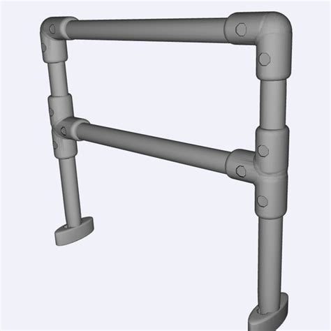 Free Obj File Industrial Scaffold Rails 🎲 ・3d Printer Design To Download・cults