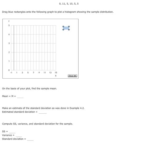Solved 0 11 5 10 55 Drag Blue Rectangles Onto The