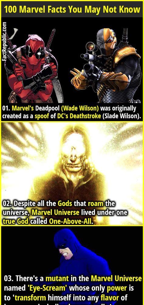 100 Marvel Facts You May Not Know Page 4 Of 4 Fact Republic