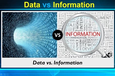 What Is The Difference Between Data And Information Maocular Tech Expert