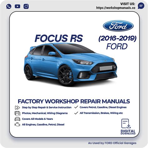 Ford Focus Rs Workshop Manual Pdf 2016 2019
