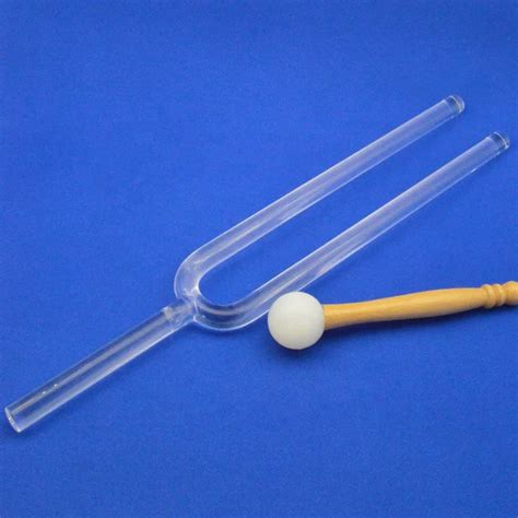 Hf Quartz Crystal Chakra Tuning Fork For Meditation Healing Sound Bath Quartz Diapason Sound