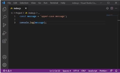 💻 Vs Code Transform Text To Upper Case Dirask