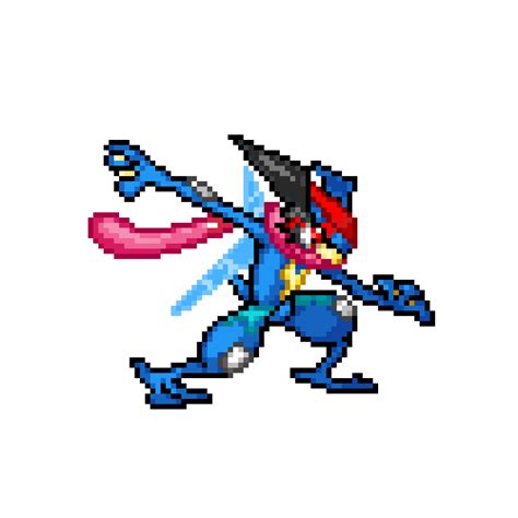 Greninja Pixel Art 32x32