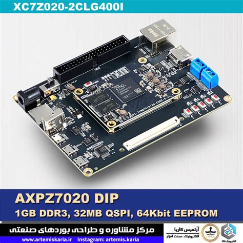 Xilinx Zynq 7000 Xc7z020 برد توسعه زایلینکس زینک 7000 Axpz7020 Dip زایلینکس Xilinx