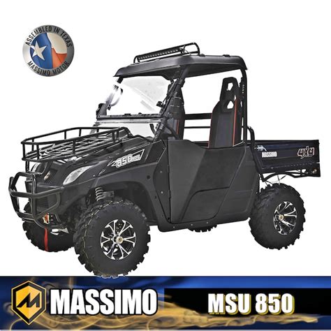 Massimo Black 4x4 Utv With 800 Cc Engine In The Utvs And Golf Carts