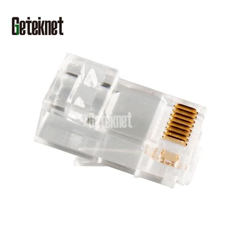Gcabling Modular RJ Socket Shield RJ Plug UTP Ethernet RJ Connector Crimping CAT Cable