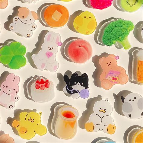 코코플래닛 코코플래닛 캐릭터 그립톡 오브젝트 휴대폰 거치대 핑거홀더스틱 위시버킷