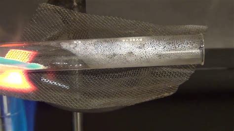 CuSO4 Dehydration In A Test Tube YouTube