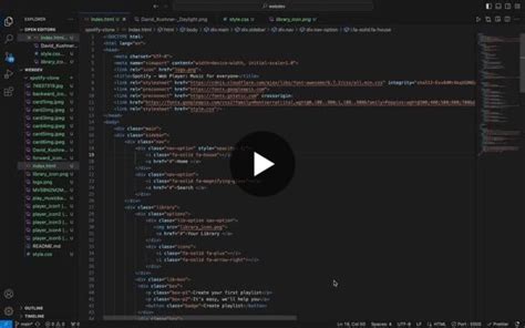 Webdevelopment Html Css Spotifyclone Frontenddevelopment Shruti Khanna