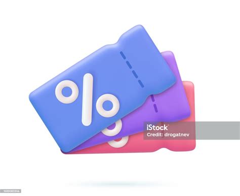 쿠폰 코드 프로모션을 통해 바우처 카드 캐시백 템플릿 디자인 0명에 대한 스톡 벡터 아트 및 기타 이미지 0명 3차원 형태