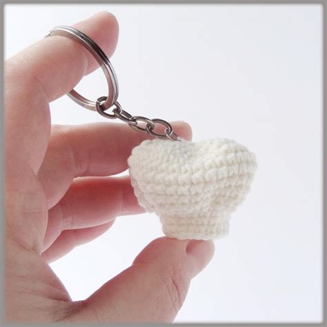 Tiny Chef Hat Keychain Crochet Pattern Etsy