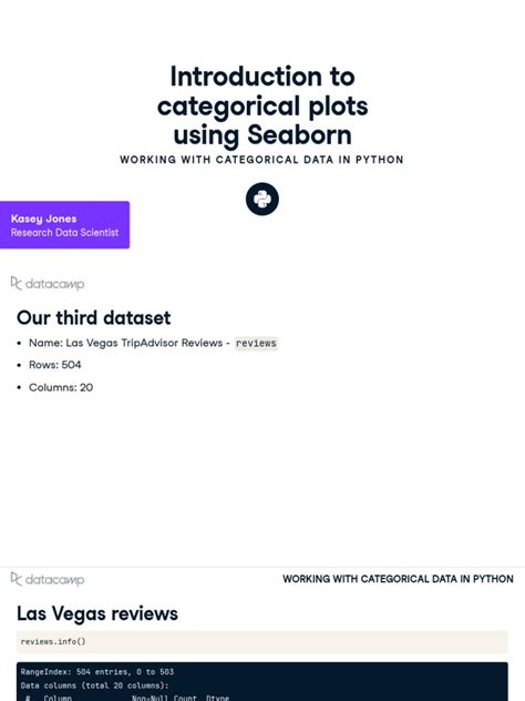 Working With Categorical Data Chapter3 Pdf Software Development Computer Programming
