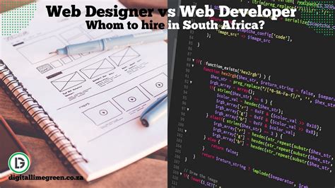 Web Designer Vs Web Developer Whom To Hire In South Africa
