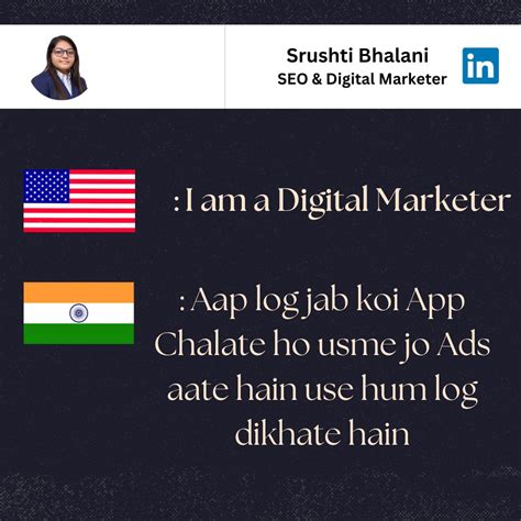 Srushti Bhalani On Linkedin Digitalmarketer 145 Comments