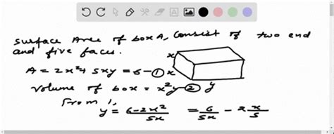 SOLVED An Open Rectangular Box With Square Ends Is Fitted With An Numerade