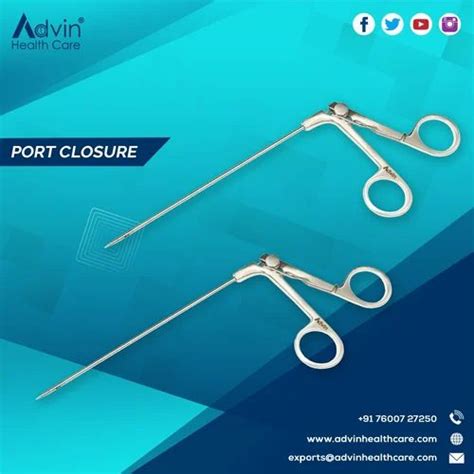 Reusable Laparoscopic Port Closure At Rs 1500 Piece In Ahmedabad Id