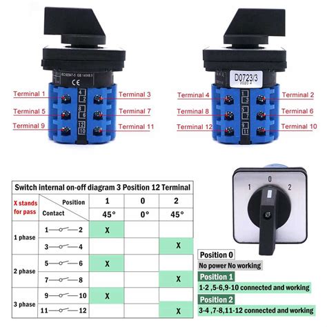 12 Position Rotary Switch Wiring Diagram