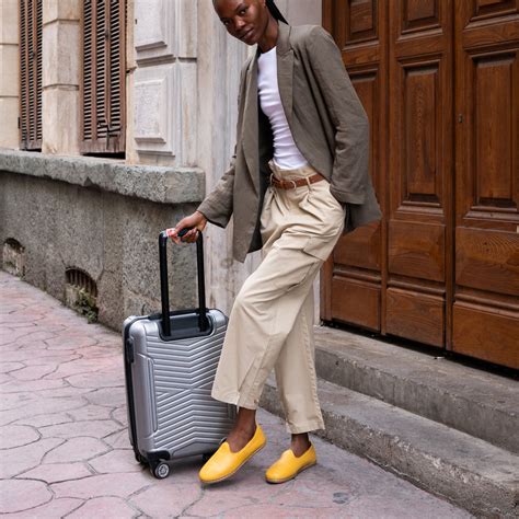 Yellow Slip On Shoes For Women Charix