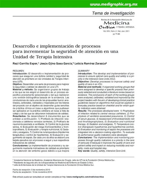 Pdf Desarrollo E Implementación De Procesos Para Incrementar · Desarrollo E Implementación