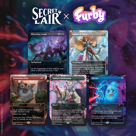 Secret Lair X Furby Furbys The Gathering Secret Lair