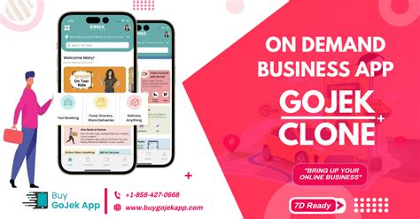 kingx pro 2023 build gojek clone app in 7 days
