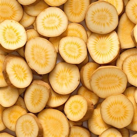 Premium Ai Image Parsnips As Seamless Tiles