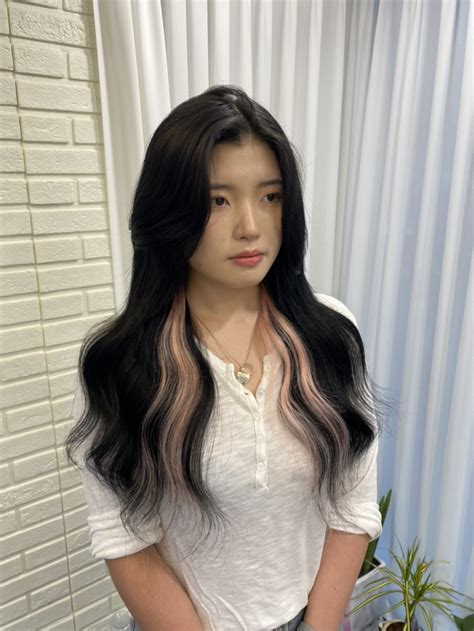 부천 역곡역 솜브레 붙임머리 전문 바나다 붙임머리에서 탈색없이 물들여보세요 네이버 블로그