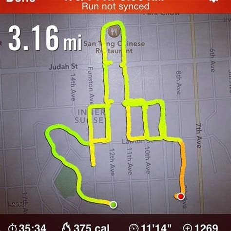 Meet The Woman Draws With Her Running Map Tracker App