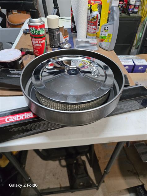 Oil Bath Air Filter Conversion 1966 F250 Ford Truck Enthusiasts Forums