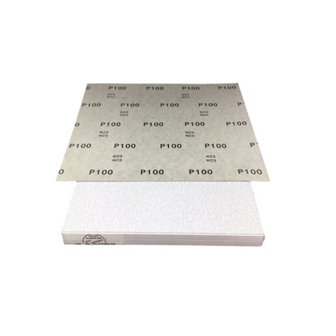 Pasco 9 X 11 Sanding Sheets 100 Grit 100pcs Siggia Hardware