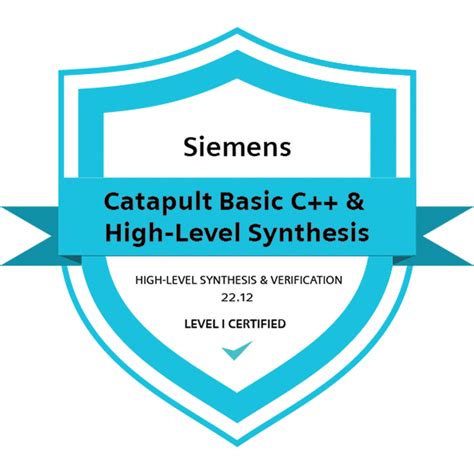 Catapult Basic C And High Level Synthesis V22 12 Credly