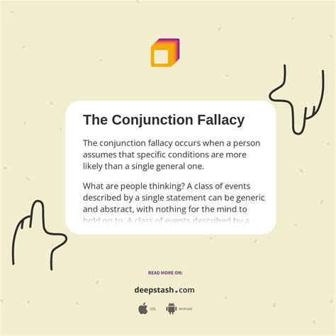 The Conjunction Fallacy Deepstash