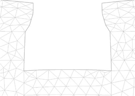 Deformed Mesh Without Rainfall Download Scientific Diagram