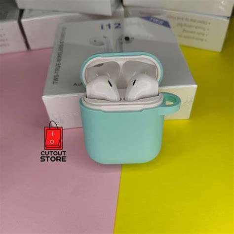 Купить Беспроводные наушники Tws бирюзовый чехол в подарок цена 360 ₴ — Prom Ua Id 1758099545