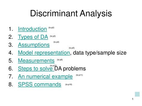 PPT Discriminant Analysis PowerPoint Presentation Free Download ID