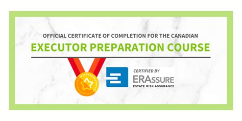 Free Canadian Executor Preparation Course Start Lesson One Here