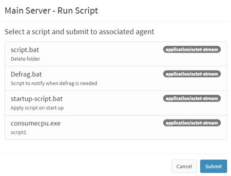 Run Powershell Script Atera Support