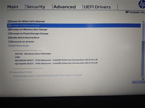 How To Start Image In Uefi Mode On Hp Laptop 840 G4 Model With Tpm 2 0