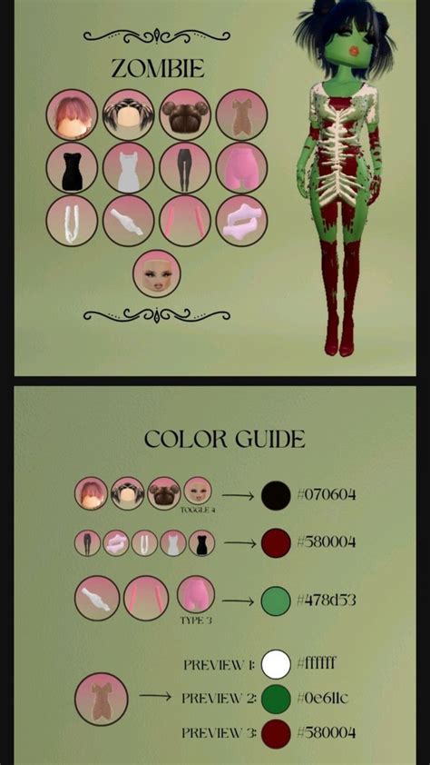 Dti Zombie 3 In 2024 Dress To Impress Zombie Clothes Impress