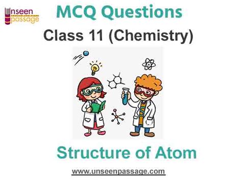 Structure Of Atom MCQ Class Chemistry