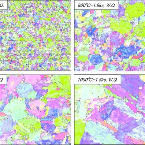 Effect Of Solution Treatment Temperature On The Microstructure Of Download Scientific Diagram
