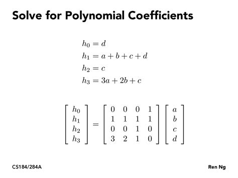 Cs184284a Lecture 7 Bezier Curves And Surfaces