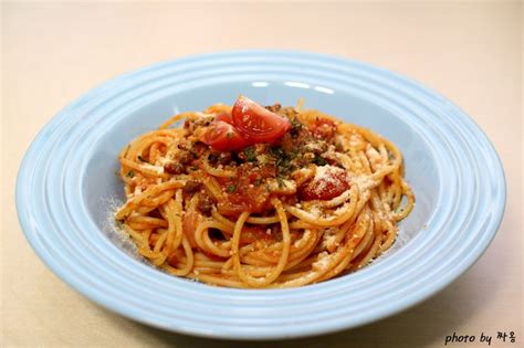 미트 소스 스파게티 만드는 방법