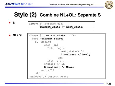 ppt 99 1 under graduate project rtl coding style powerpoint