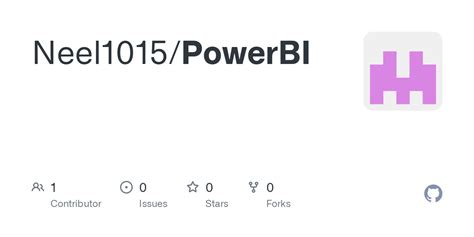 Github Neel Powerbi