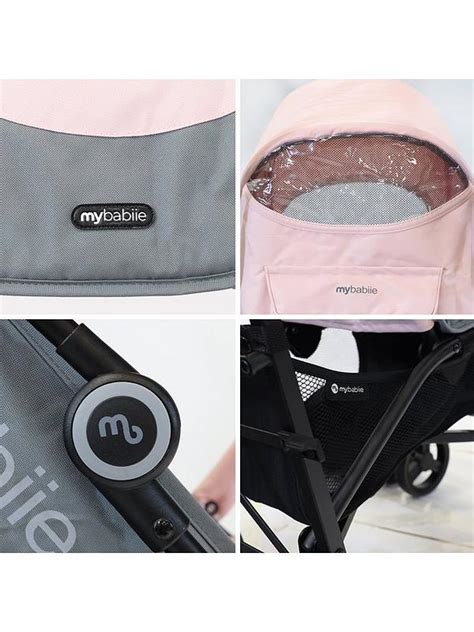 My Babiie Mb02 Plus Pink Lightweight Stroller Very