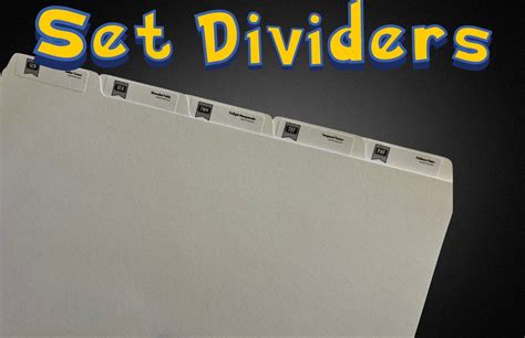 Pokemon Tcg Divider Tab Labels Etsy