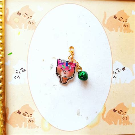 Summer Strawberry Sprinkle Kitty Charm Cosplayph