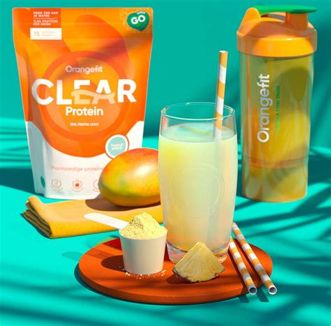 Clear Protein From Orangefit® Refreshing Protein Drink